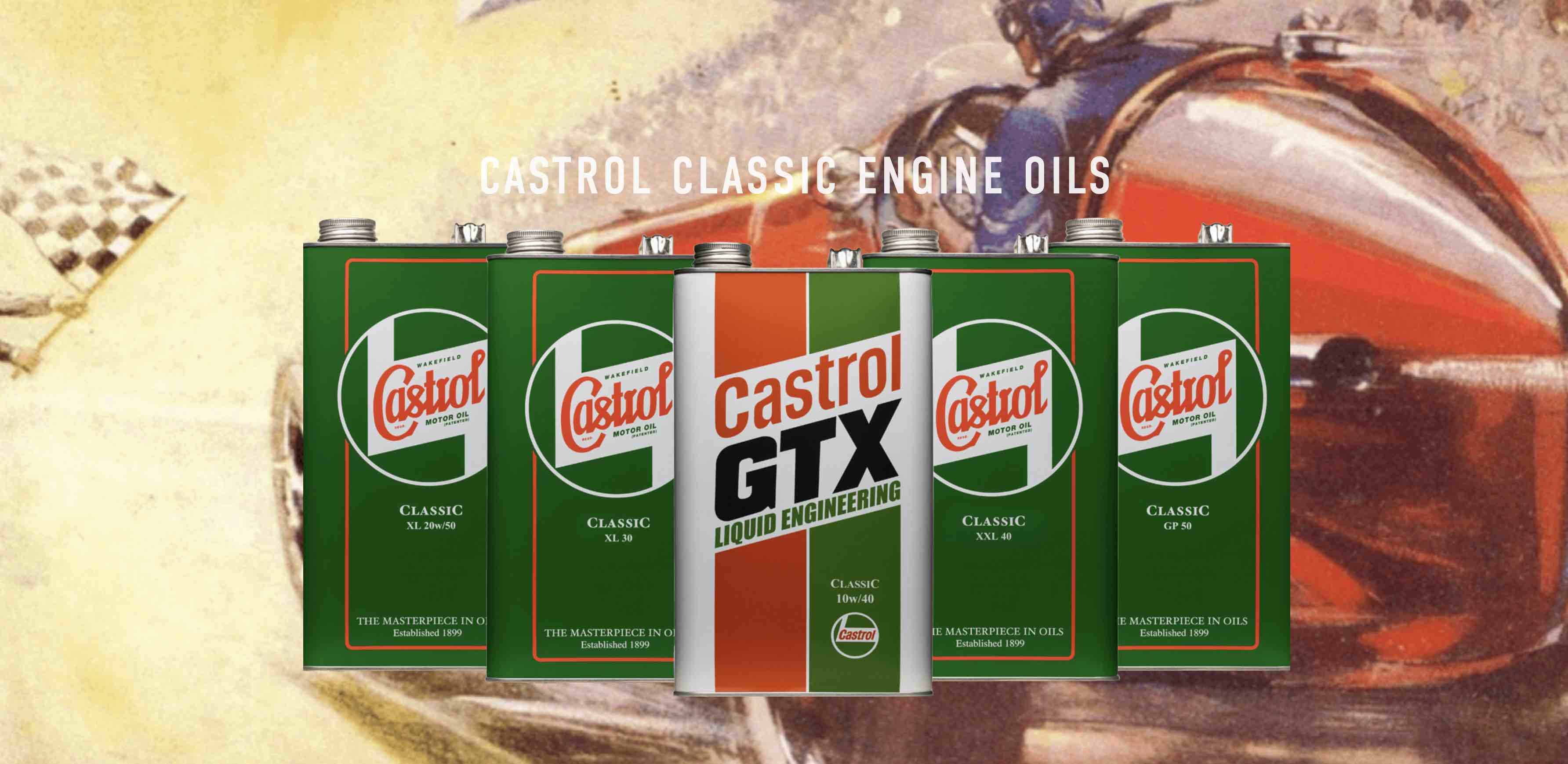 Revving Up Nostalgia: Castrol Brings Back Vintage Blend Motor Oils, an ...
