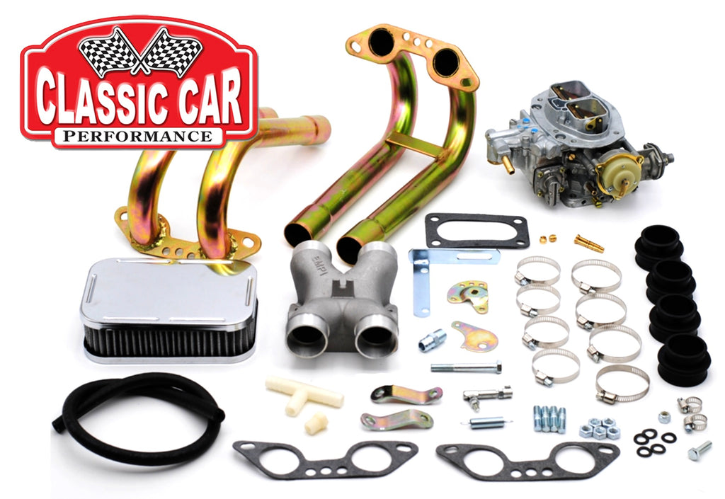 Porsche 912E 914 - 32/36 DFEV Weber Carburetor Conversion Kit – Classic ...