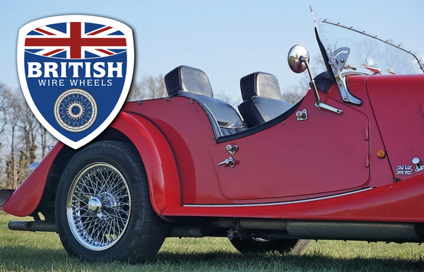 Morgan Plus 8 Wire Wheel 16x6" 72 spoke - Tubeless - BritishWireWheels ...