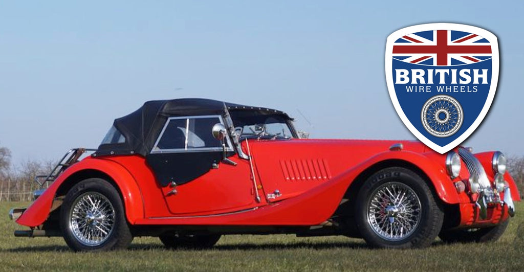 Morgan Plus 8 Wire Wheel 16x6" 72 spoke - Tubeless - BritishWireWheels ...