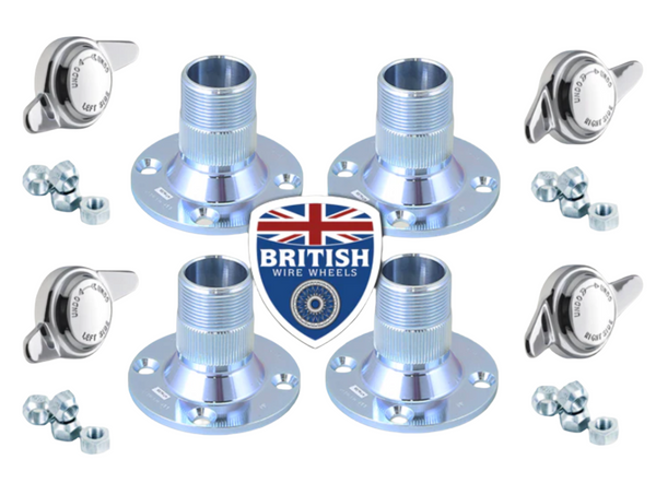 Triumph Spitfire / GT6 / Lotus 7 - Wire Wheel Conversion Kit – Classic ...