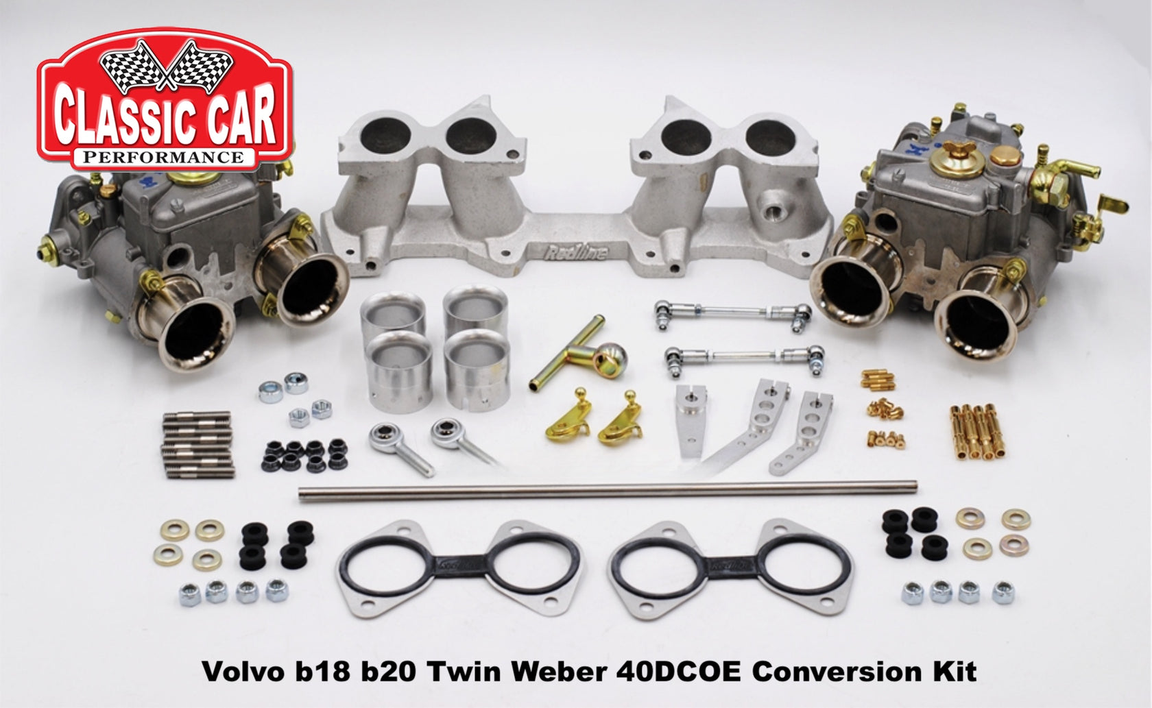 Volvo b18 b20 - Twin 40 DCOE Weber Carb Conversion Kit – Classic Car Performance