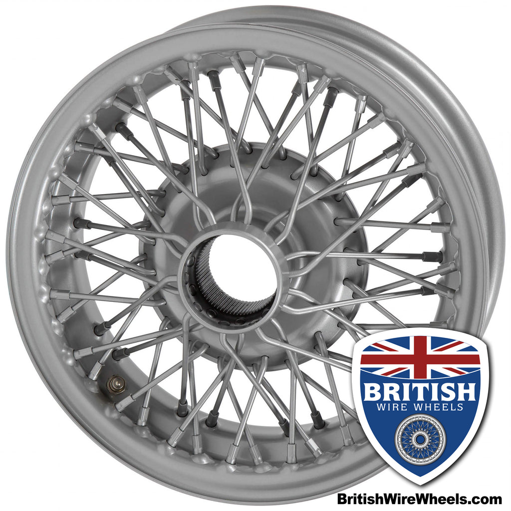 xw458 - Austin Healey - Sunbeam Alpine - 4" x 13" / 60 Spoke - Chrome ...